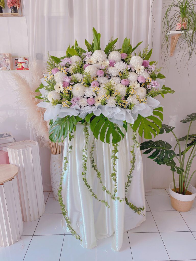 Big Goodbye Condolence Stand - Seven Florist