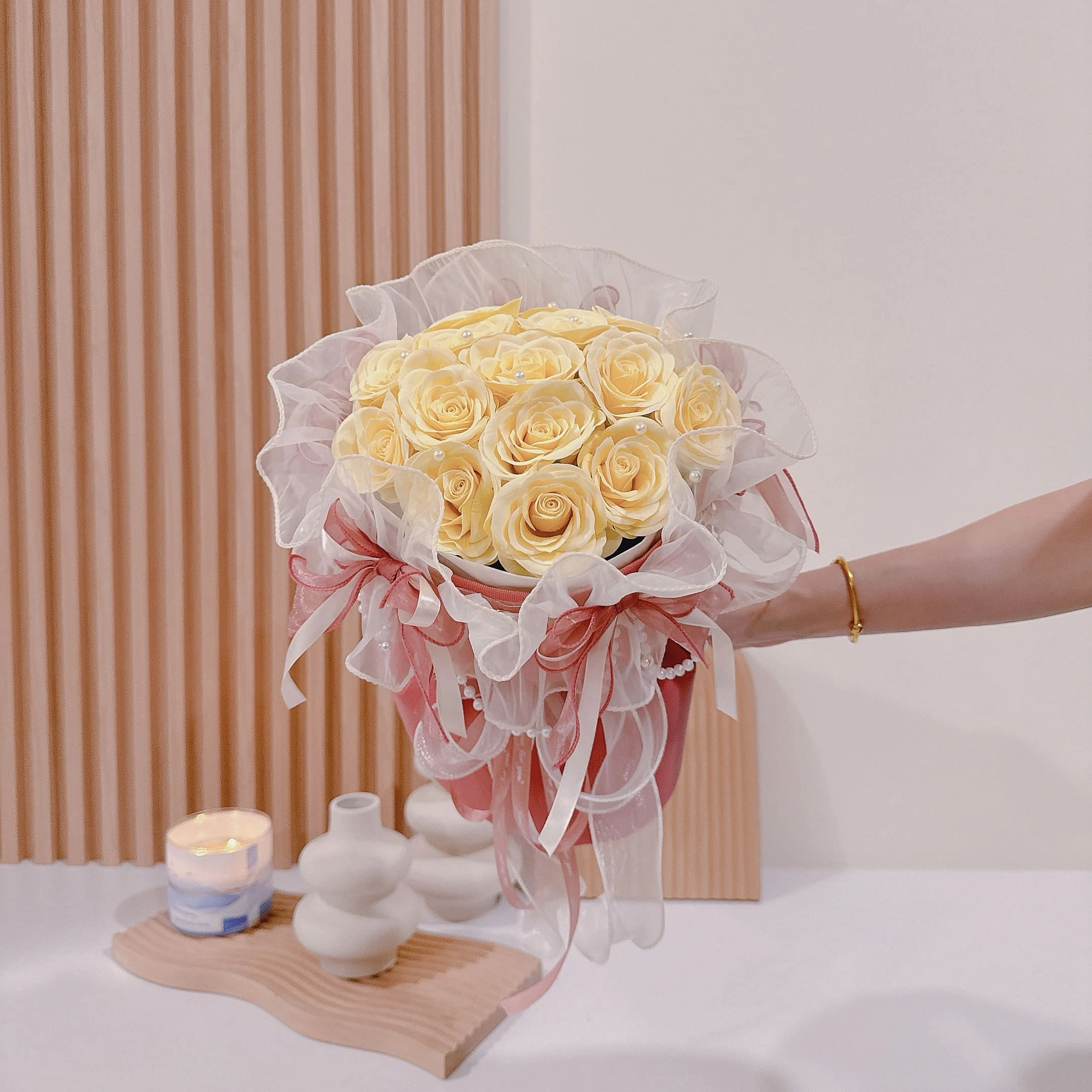 Ballet Bloom [Soap Flower] - Seven Florist